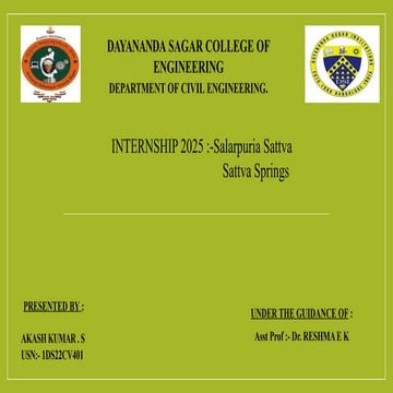 Internship Review for engineering students | PPT