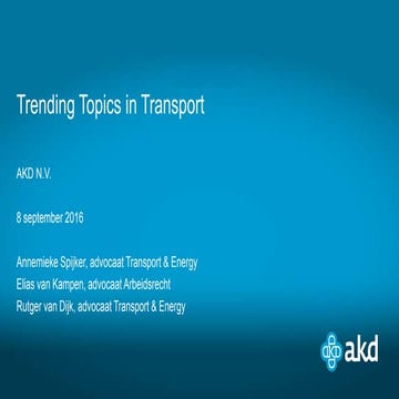 Trending Topics in Transport | PPTX | Commercial Trucks | Auto Body Styles