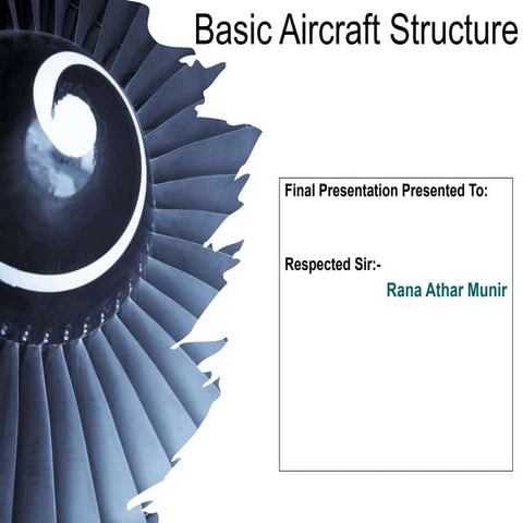 Basic aircraft structure | PPT