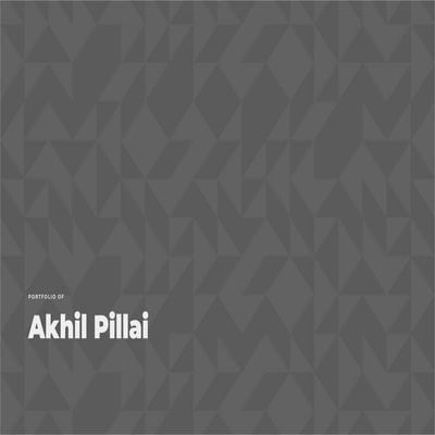 Akhil Pillai -- Content Design Portfolio | PDF
