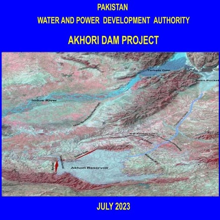 Akhori dam off channel storage description and its layout | PPTX