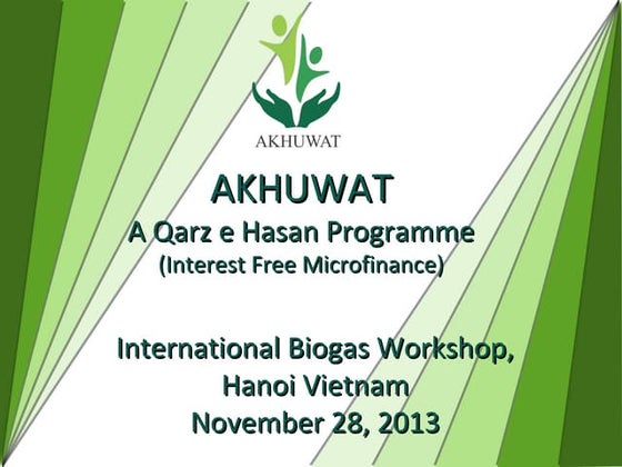 Akhuwat One Rupee A Day | PPT