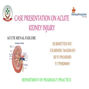 Acute Kidney Injury | PPTX