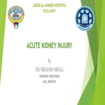 AKI in pediatric | PPTX