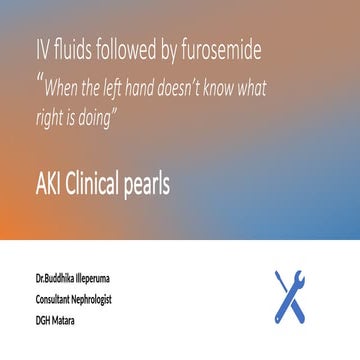 Acute Kidney Injury - Clinical pearls.pptx