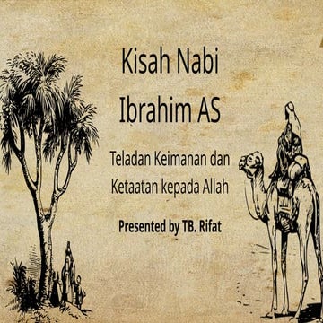 Kisah nabi ibrahim a | DOCX