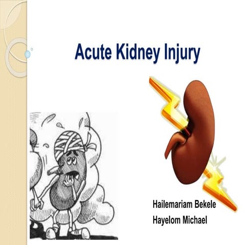 Acute kidney injury(AKI) | PDF