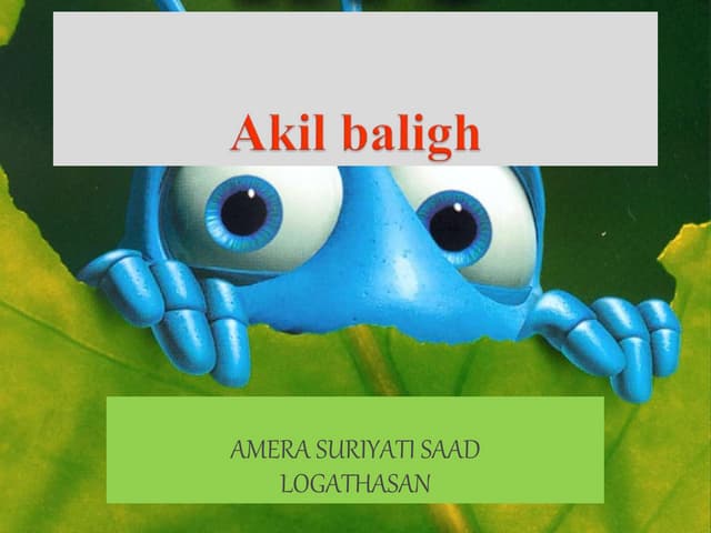 Fiqh 4 Tanda-tanda Baligh | PPTX