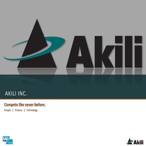 Akili Overview | PPTX