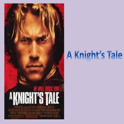 A knight's tale opening sequence analysis | PPTX