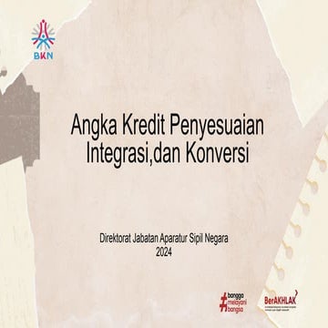 Sosialisasi Penilaian Angka Kredit PAK Integrasi 2023.ppt