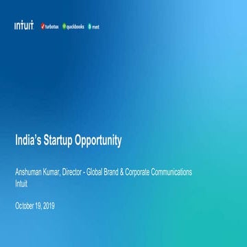 Intuit Circles @ Vibrant Goa | PPTX