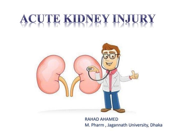 Acute kidney injury(AKI) | PDF | Lung and Respiratory Health | Diseases ...
