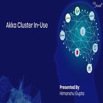 Akka cluster in-use | PPT