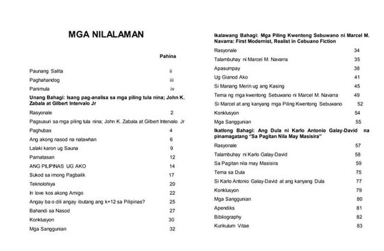 Sa Babasa Nito | PPT