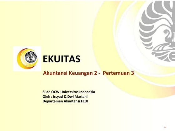 Bab 18 PEMERIKSAAN EKUITAS | PPTX