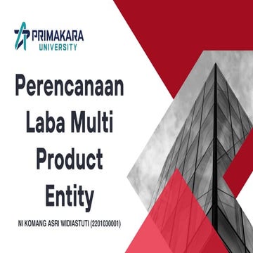 AKM P4 Perencanaan Laba Multi Product Entity .pptx