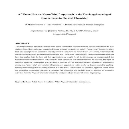 A Know-How vs. Know-What Approach in the Teaching-Learning.pdf