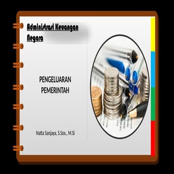 Administrasi Keuangan Sektor Publik Part 3 | PPT
