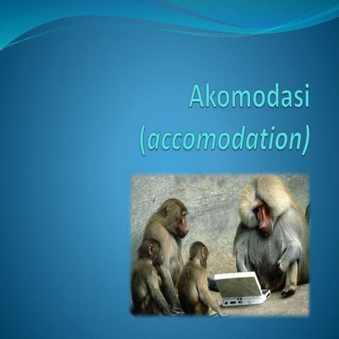 Akomodasi | PPTX