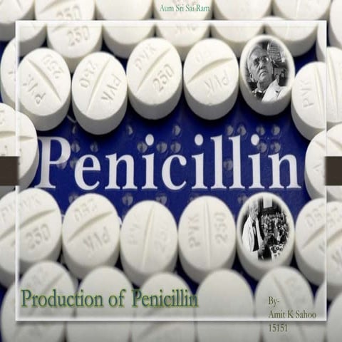 Penicillin Production | PPTX