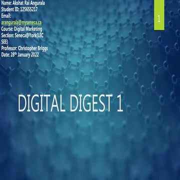 Akshat Rai Digital Digest 1 | PPT