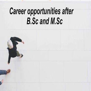 career after bsc to show interest in education.pptx