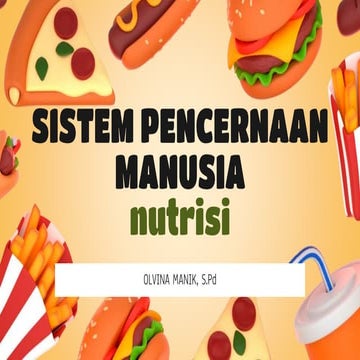 NUTRISI PADA MAKANANAN | PPTX
