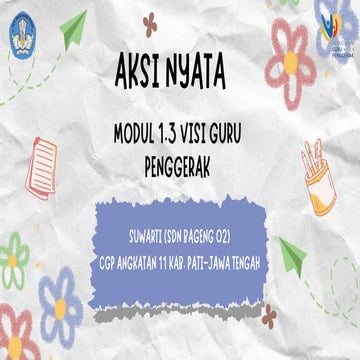 AKSI NYATA MODUL 1.3 Pendidikan Guru Penggerak.pdf