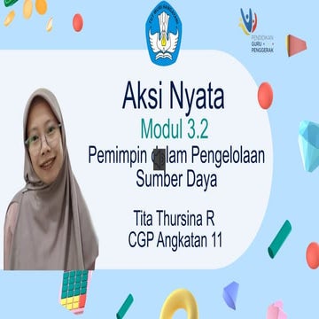 aksi nyata modul 2.3 calon guru penggerak.pptx