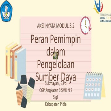 AKSI NYATA MODUL 3.2.pptx................. | PPTX