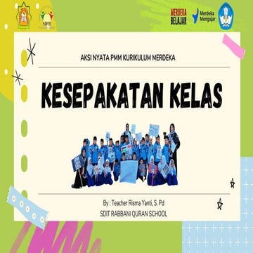 Aksi Nyata Membuat Kesepakatan Kelas Pptx