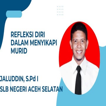 Aksi Nyata Refleksi Diri Dalam Menyikapi Murid Pdf
