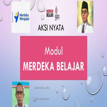 MODUL 2. Merdeka Belajar sanat bagus.pptx
