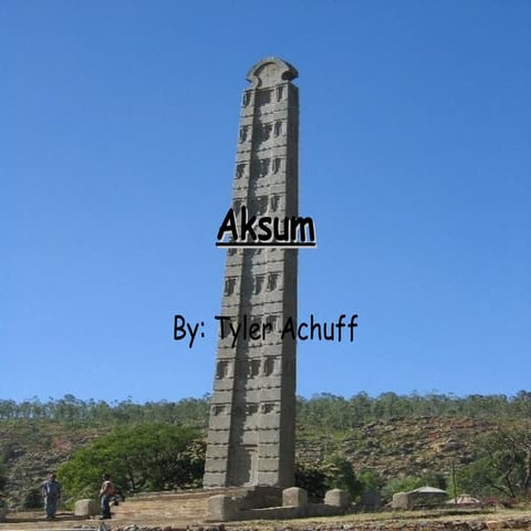Aksum | PPT