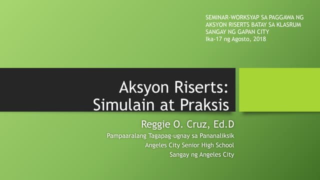 ARALIN 1- PAGSULAT NG KAUGNAY NA LITERATURA AT PAG AARAL.pptx ...