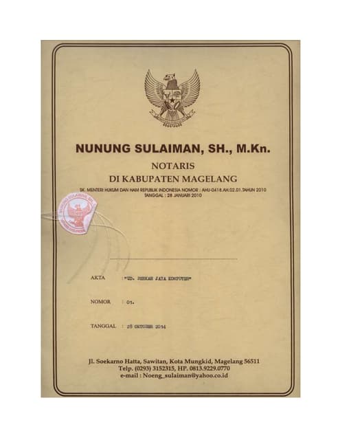 TGIF (Tangerang Global Innovation Forum) Certificate | PDF