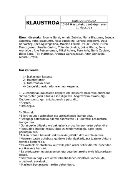 Gutuna haurtzaindegia (jatorrizkoa) | DOC