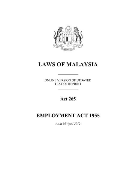Comparison on OSHA 1994 VS OSHA 2022 (Amendment).pdf | Law