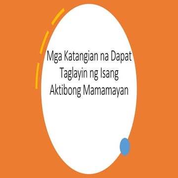 Katangian Aktibong Mamamayan paksa sa G-10 | PPTX