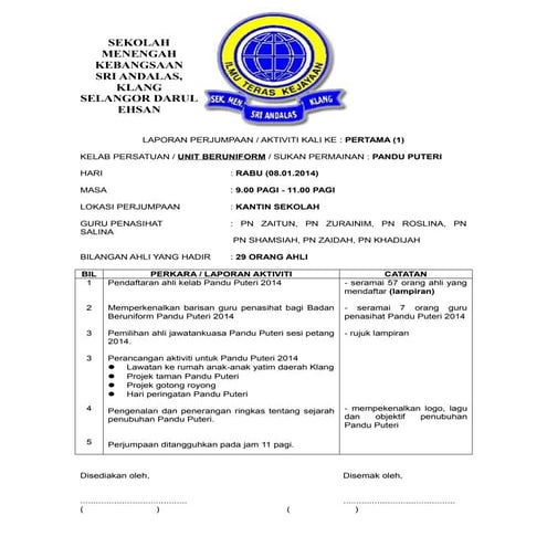 Program pandu puteri tunas | PDF