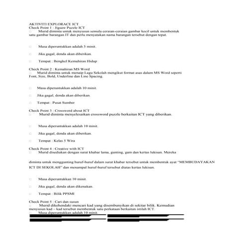 Aktiviti explorace ict | DOCX