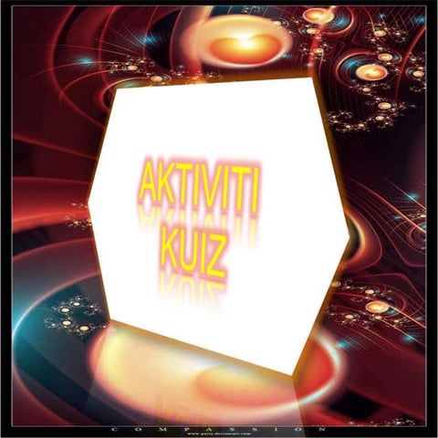 Aktiviti kuiz | PPTX