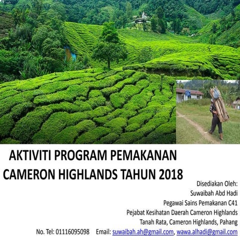 Aktiviti program pemakanan CH 2018 | PDF