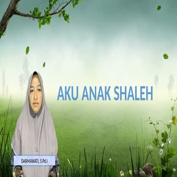 Power point materi ajar aku anak shaleh kelas 5 mata pelai PAI.pptx