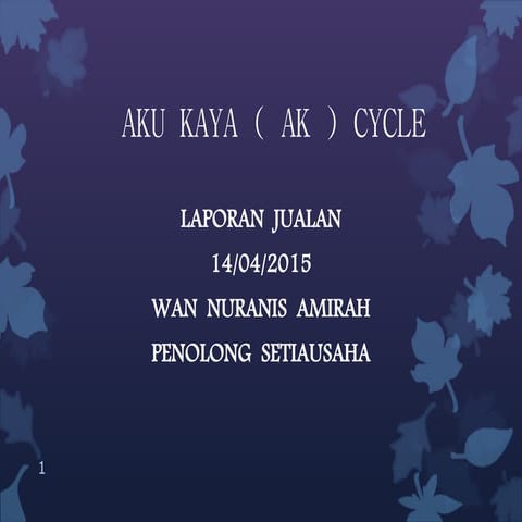 Laporan Jualan | PPTX
