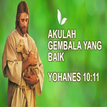 Akulah Gembala Yang Baikpptx