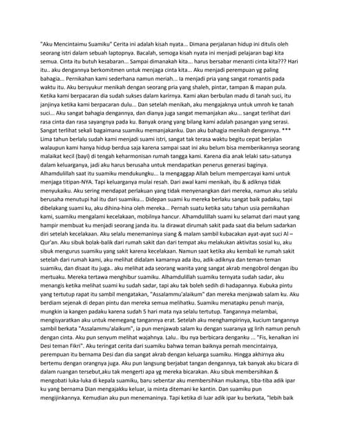 Aku mencintaimu | DOCX