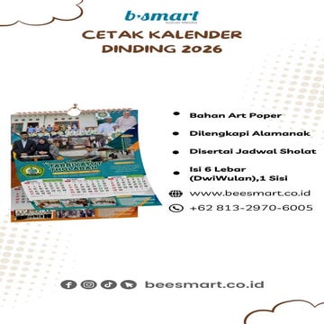 Percetakan Kalender Termurah Mojokerto... | PDF