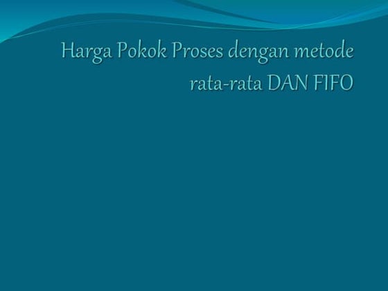 Contoh soal dan penyelesaian departementalisasi bop | DOCX